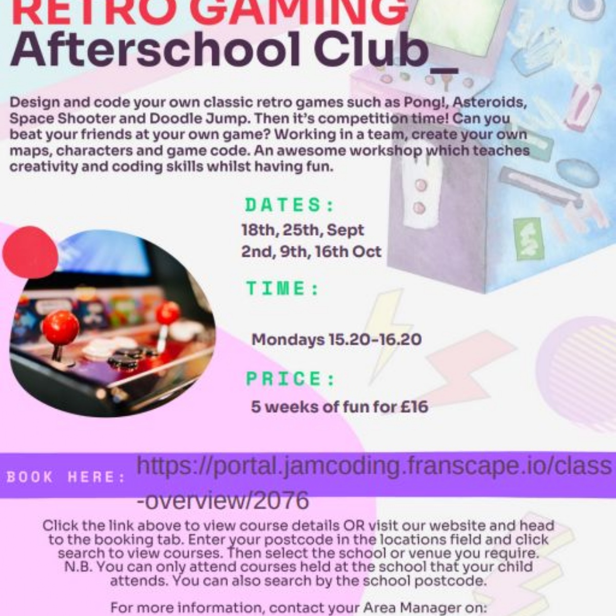 Hazel Leys Academy - Jam Coding - After School Club